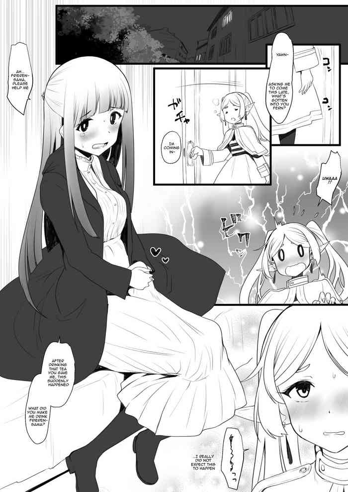 Hen Na Ocha Nonde Futanari Ni Natta Fern X Frieren Fern X Frieren Turning Into A Futanari